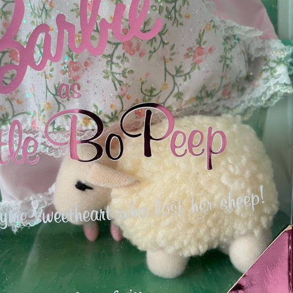 Mattel | Toys | Nib Barbie As Little Bo Peep Who Lost Sheep Wiwhite ...